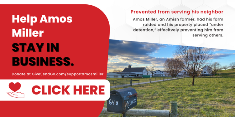 Pennsylvania Department of Agriculture Sues Amish Farmer Amos Miller ...